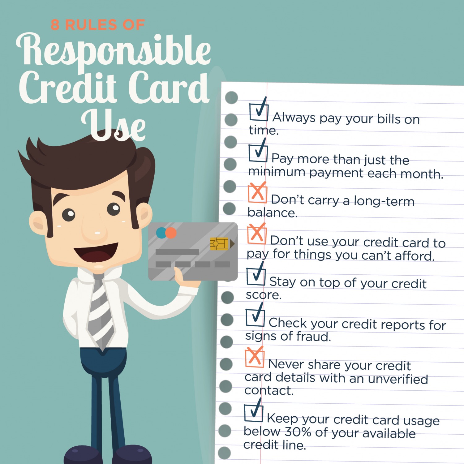 8 Rules of Responsible Credit Card Use - Zing Credit Union